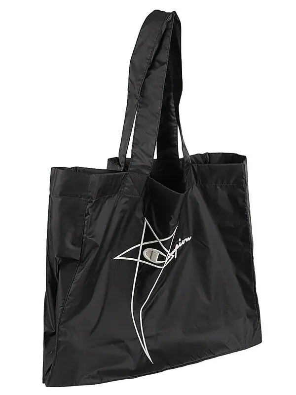 RICK OWENS X CHAMPIONS Logo Tote