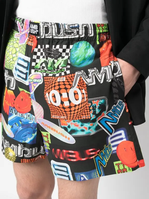 AMBUSH Printed Shorts - Multicolour