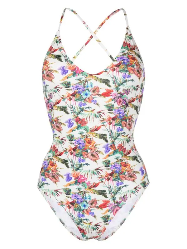 Anjuna Mara Printed One-piece Swimsuit - Multicolour