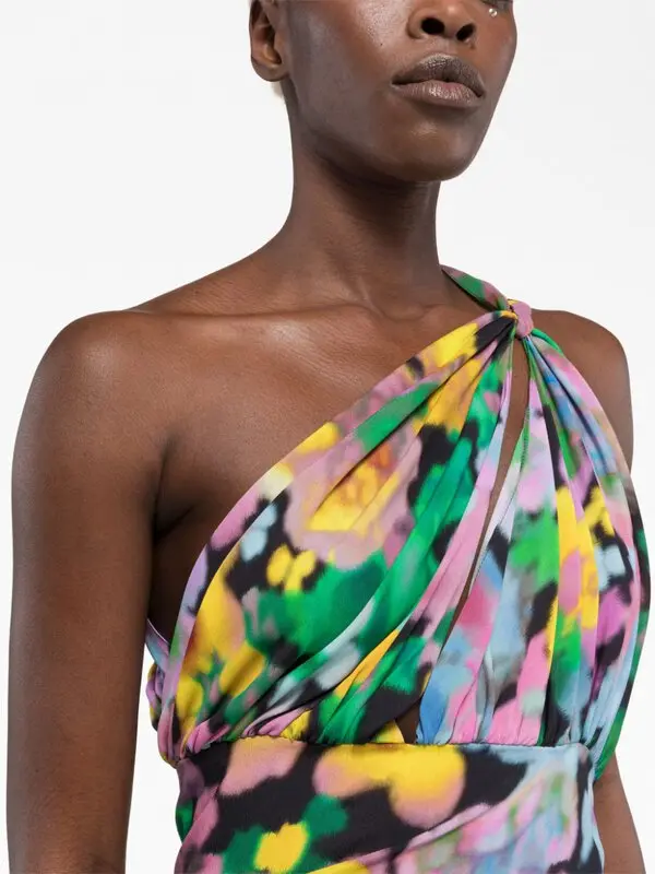 AZ FACTORY WITH LUTZ HUELLE Ava Floral-print Mini Dress