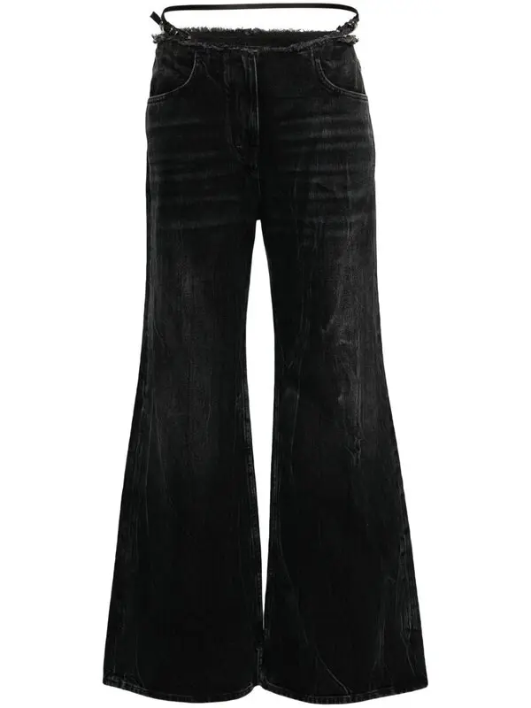 Givenchy Wide Leg Denim Jeans