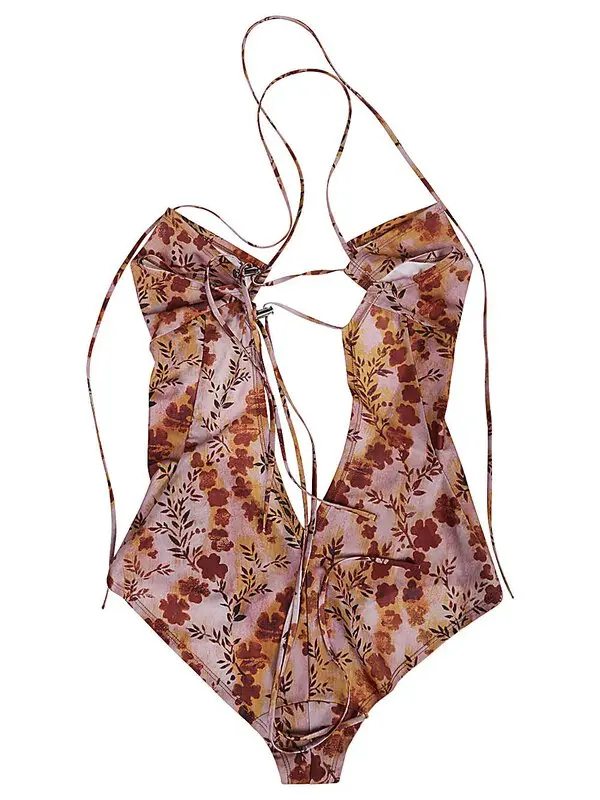 KNWLS Side Lacing Swimsuit