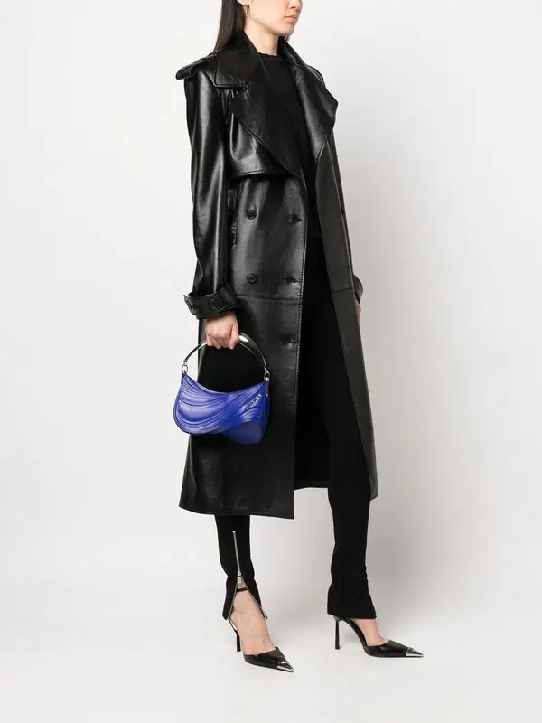 MUGLER Spiral Curve 01 Small Shoulder Bag