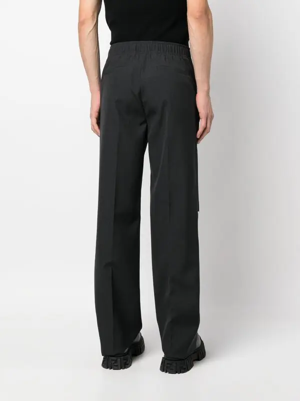 Givenchy Ripped Wide Leg Trousers