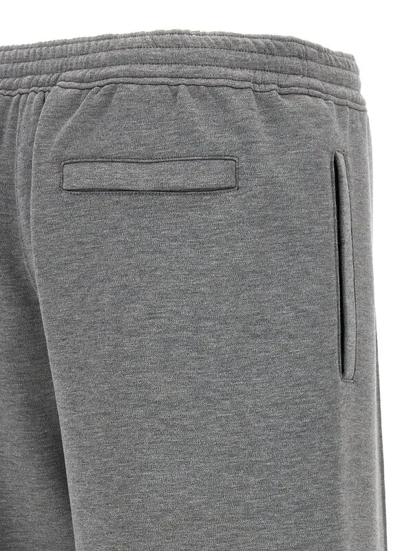 Givenchy Metallic Logo Joggers - Gray
