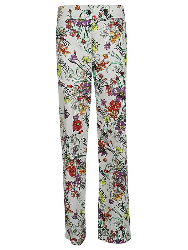 5 PROGRESS Printed Cotton Trousers