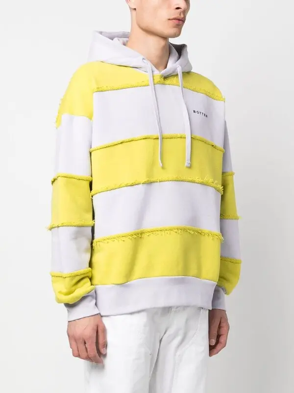 BOTTER Striped Organic Cotton Hoodie - Multicolour