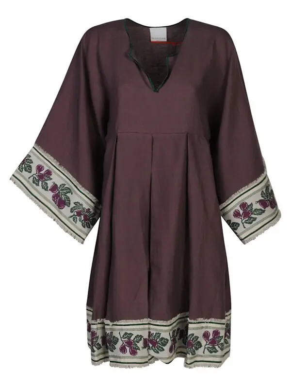 NINALEUCA Linen Short Dress