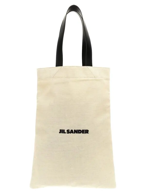 JIL SANDER Flat Shopper Large Shopping Bag