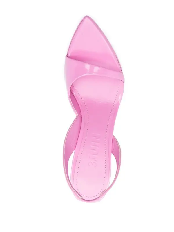3JUIN Bridget 105mm Slingback Sandals - Pink