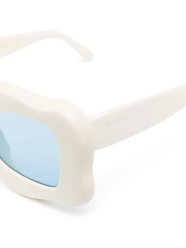 BONSAI Happy Sunglasses - White