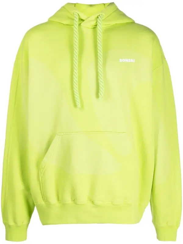 BONSAI Logo-print Cotton Hoodie