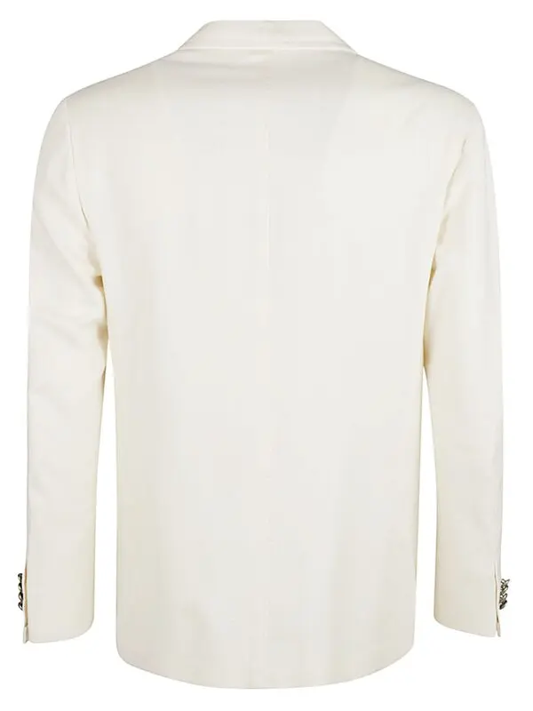SARTORIO Single-breasted Jacket - White