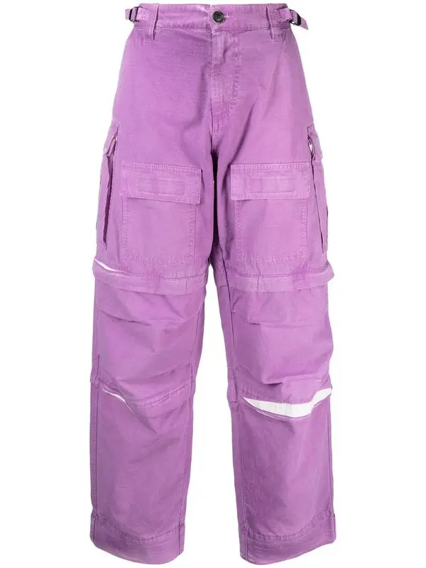 DARKPARK Ripstop Wide-leg Cargo Trousers