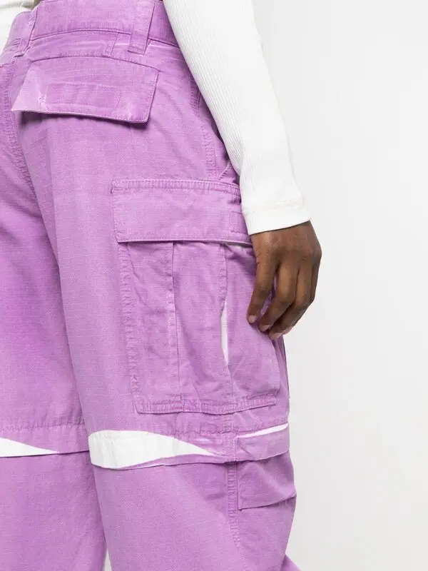 DARKPARK Ripstop Wide-leg Cargo Trousers