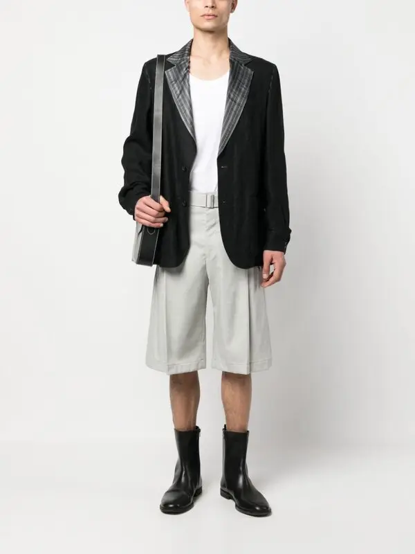 ÉTUDES Wool Blend Wide-leg Shorts