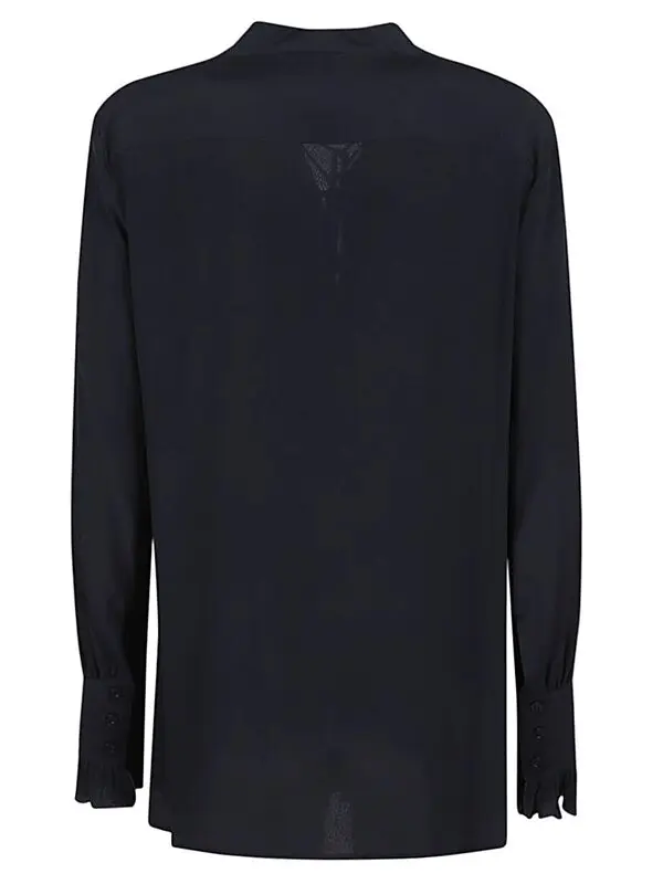Seafarer Milly Ruched Shirt - Black