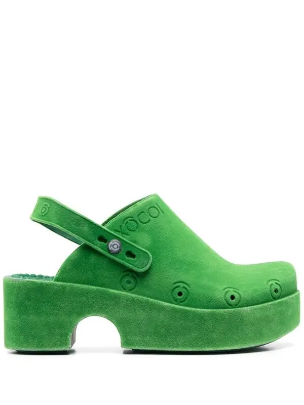 XOCOI Slingback Platform Mules