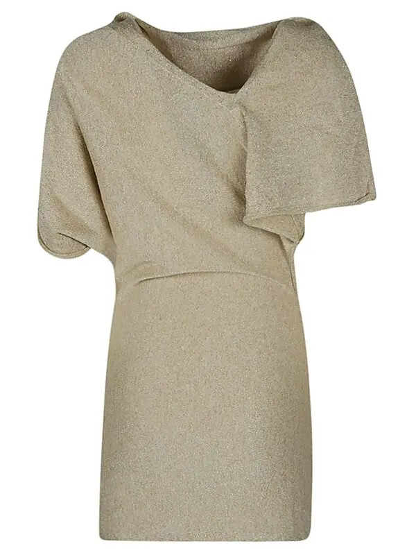 CIRCUS HOTEL Viscose Blend Mini Dress