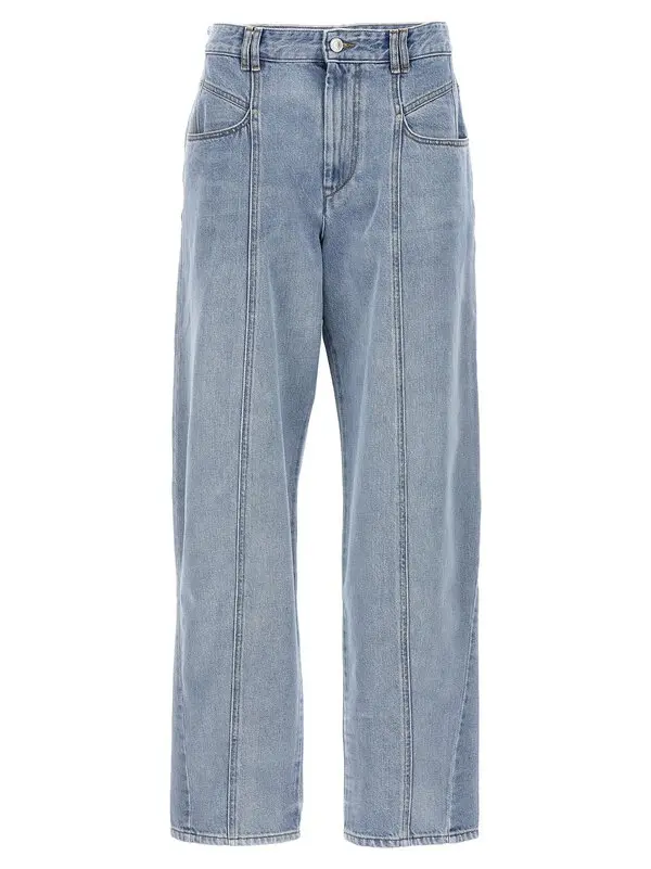 Isabel Marant Vetan' Denim Jeans - Light Blue