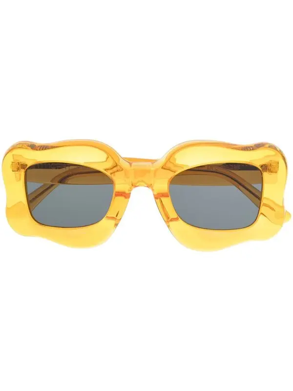 BONSAI Oversized Sunglasses - Orange