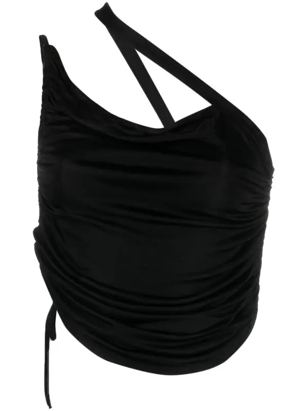 ANDREĀDAMO Cropped Jersey Top