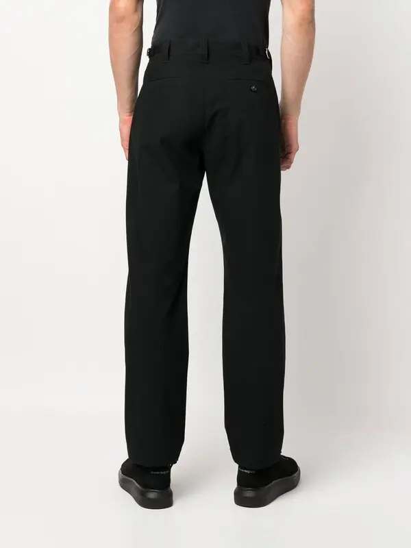 Alexander McQueen Organic Cotton Drawstring Trousers