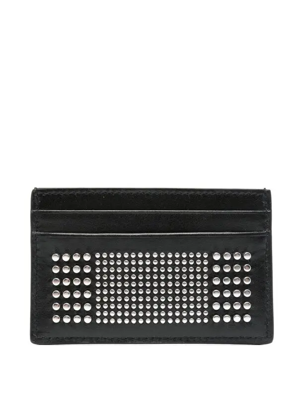 Alexander McQueen Alexander Mc Queen Studded Leather Card Case