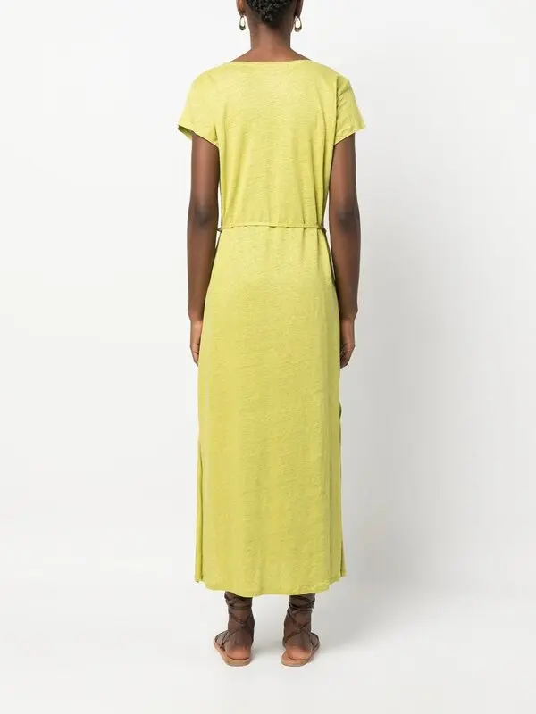 Majestic International Filatures Linen Blend Long Dress