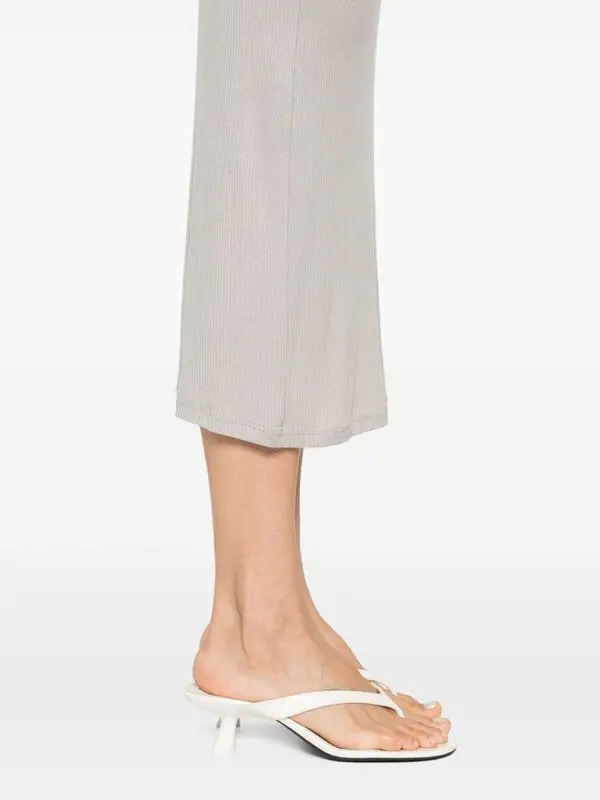 Majestic International Ribbed Viscose Long Dress