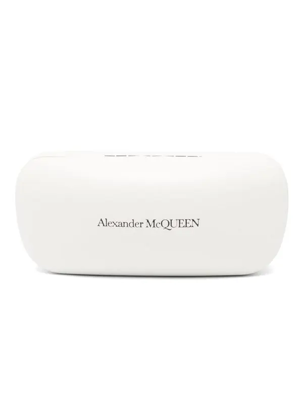 Alexander McQueen Square-frame Sunglasses - Brown