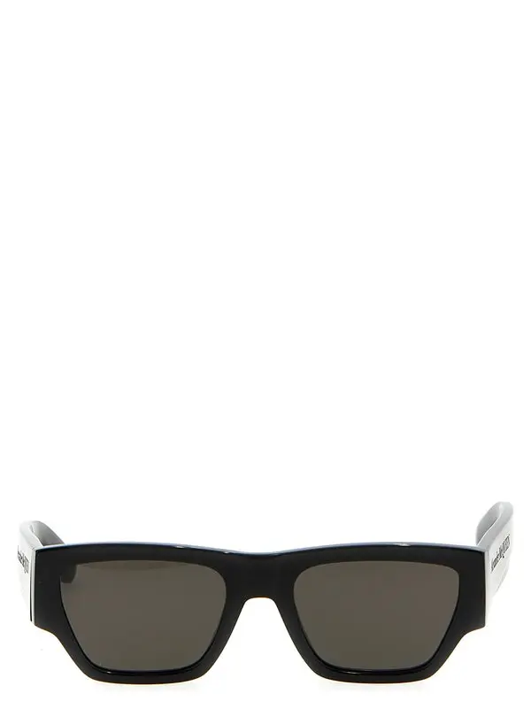 Alexander McQueen Angled Sunglasses - Black