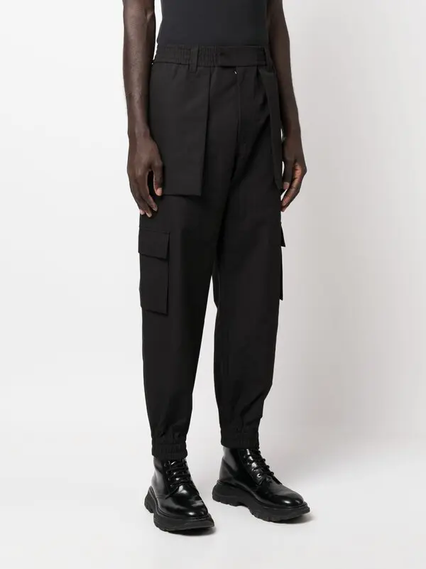 Alexander McQueen Organic Cotton Cargo Trousers