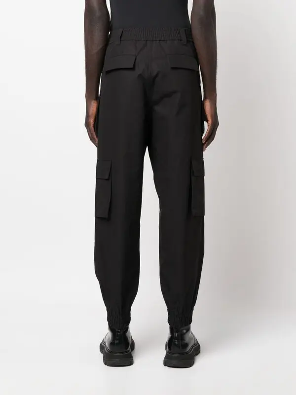 Alexander McQueen Organic Cotton Cargo Trousers