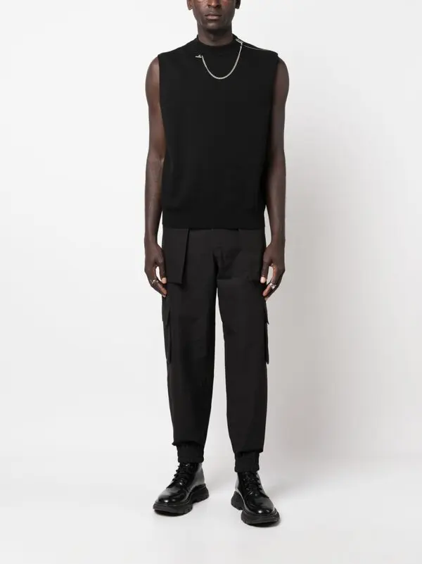 Alexander McQueen Organic Cotton Cargo Trousers