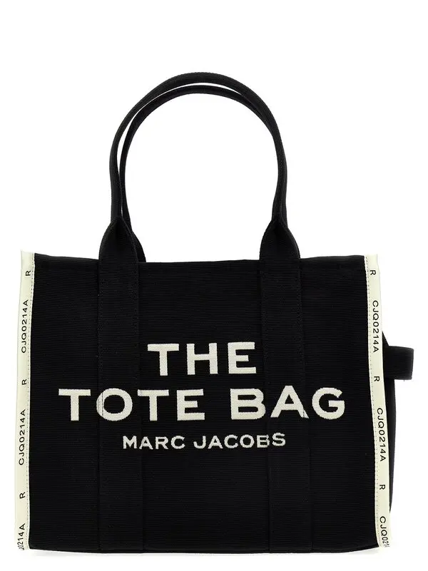 Marc Jacobs Traveler Tote' Shopping Bag In White/Black - 22