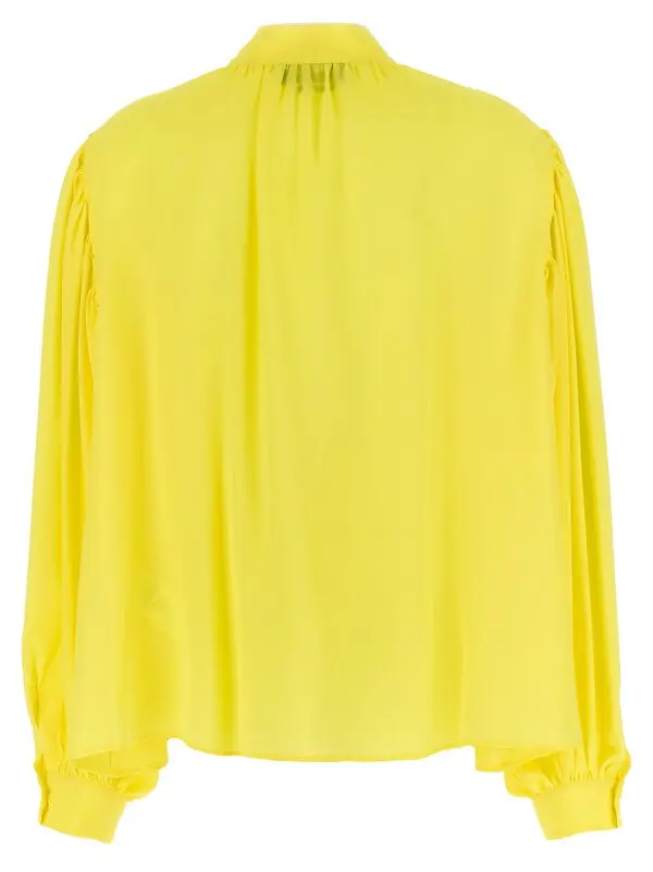 MSGM Bow Shirt - Yellow
