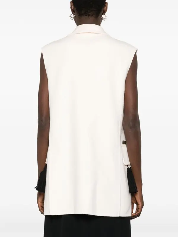 Max Mara Studded Wool Vest