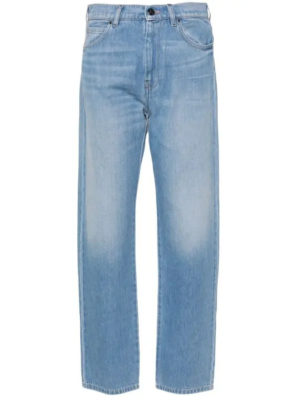 Max Mara Denim Cotton Jeans - Grey
