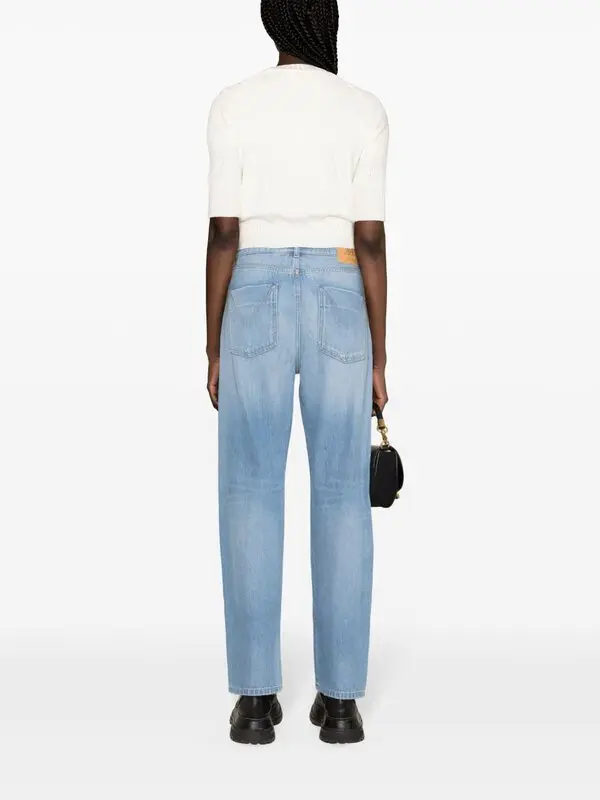 Max Mara Denim Cotton Jeans - Grey