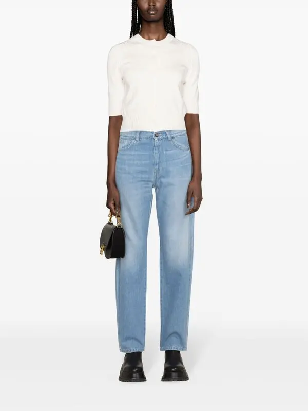 Max Mara Denim Cotton Jeans - Grey