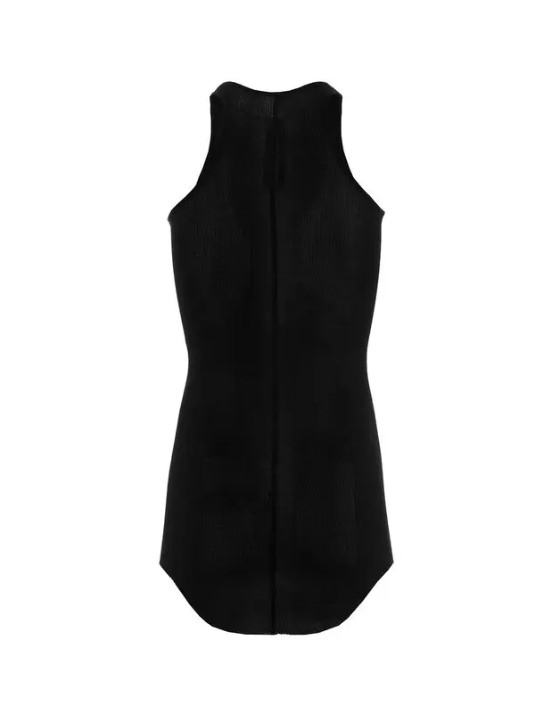Rick Owens Tank Top 'Basic Rib In Black - 79% Off | Editorialist