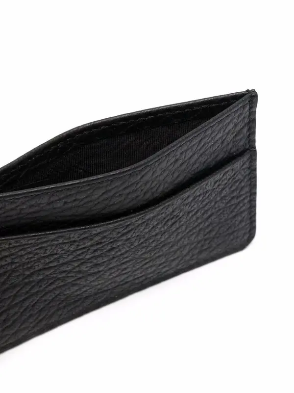 MAISON MARGIELA Leather Credit Holder - Black
