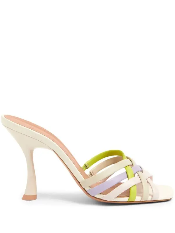 MALONE SOULIERS West 90 Leather Mules