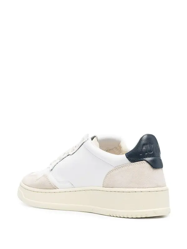 AUTRY Medalist Low Leather Sneakers - Blue
