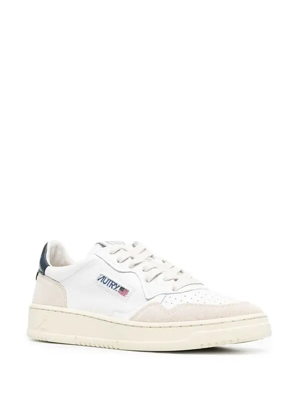 AUTRY Medalist Low Leather Sneakers - Blue