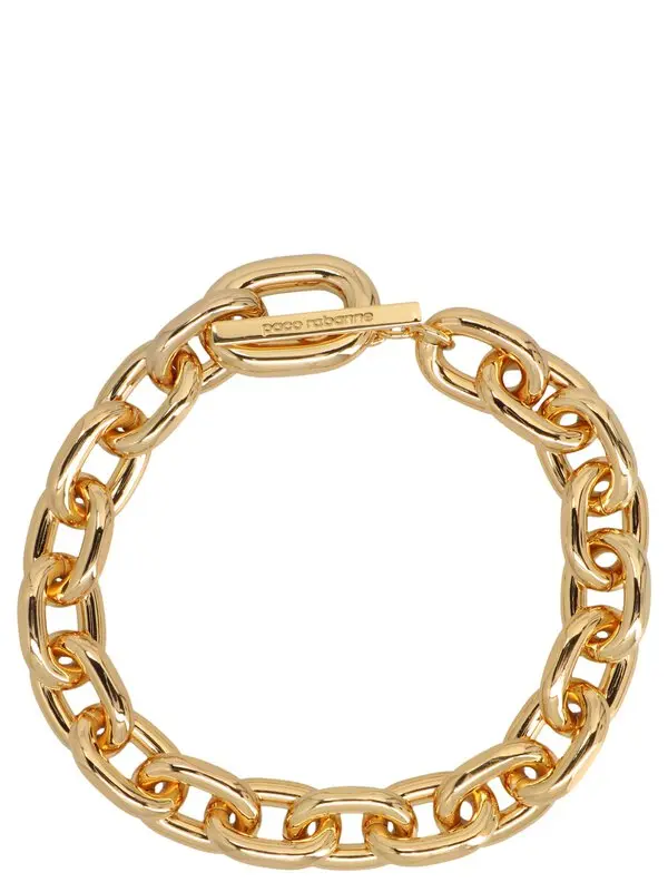 Rabanne Xl Link Neck Bracelet - Gold