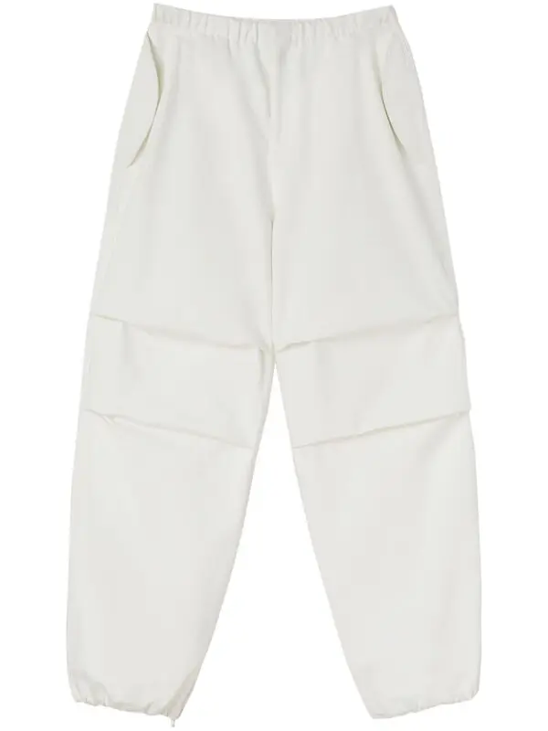 JIL SANDER Tapered Cotton Trousers