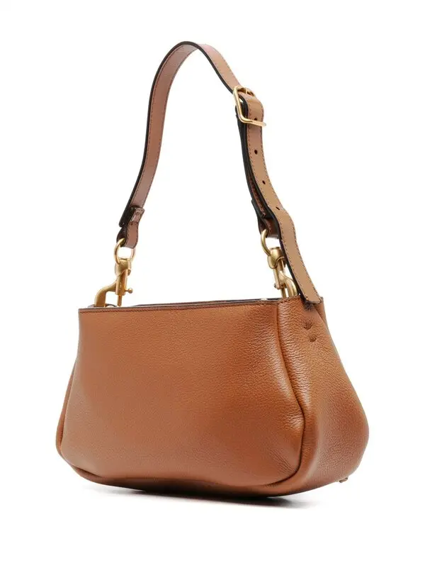 Chloé Marcie Leather Shoulder Bag - Leather Brown