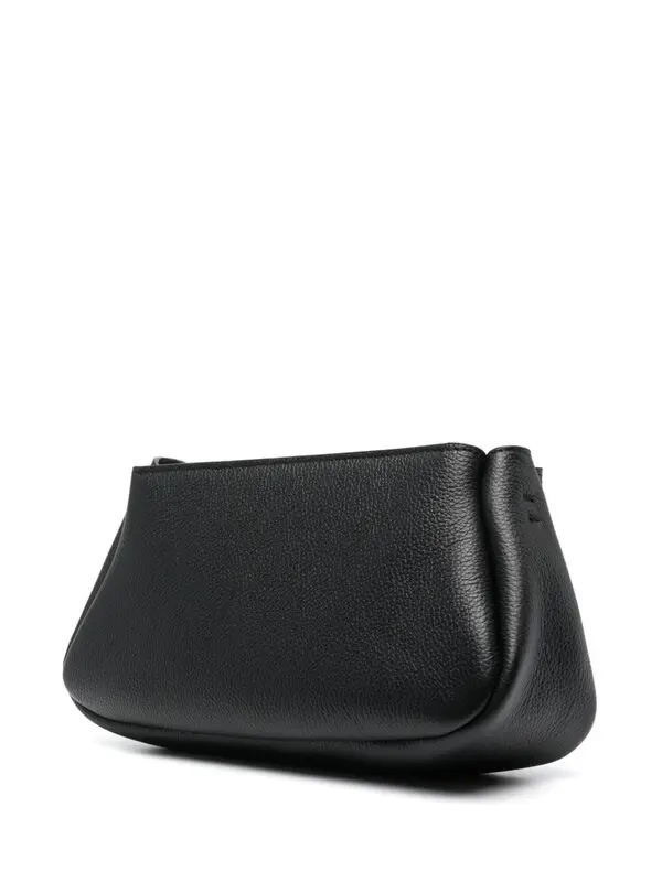 Chloé Marcie Leather Shoulder Bag - Black